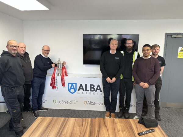 The Scottish Cup Makes a Special Visit at Alba Gaskets